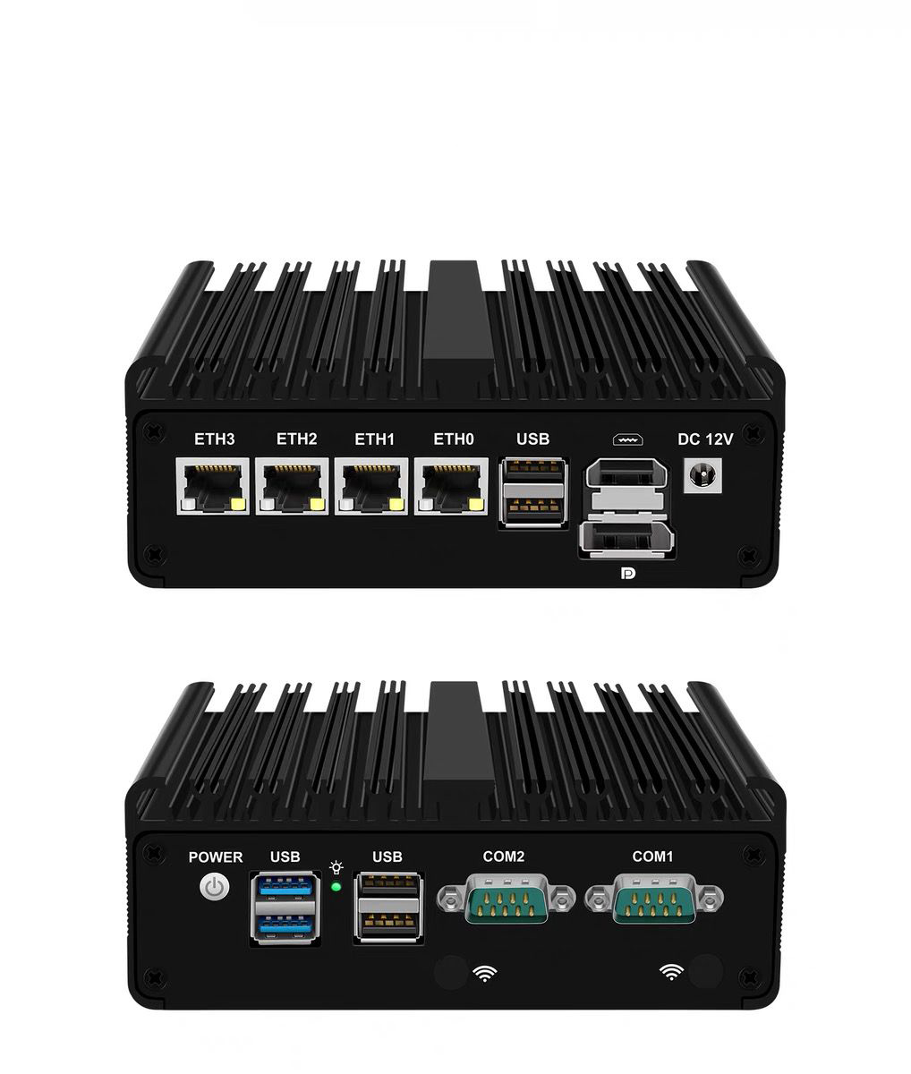 12th Gen Intel Firewall J6412/J6413 Soft Router 4x 2.5G intel i226 LAN ...