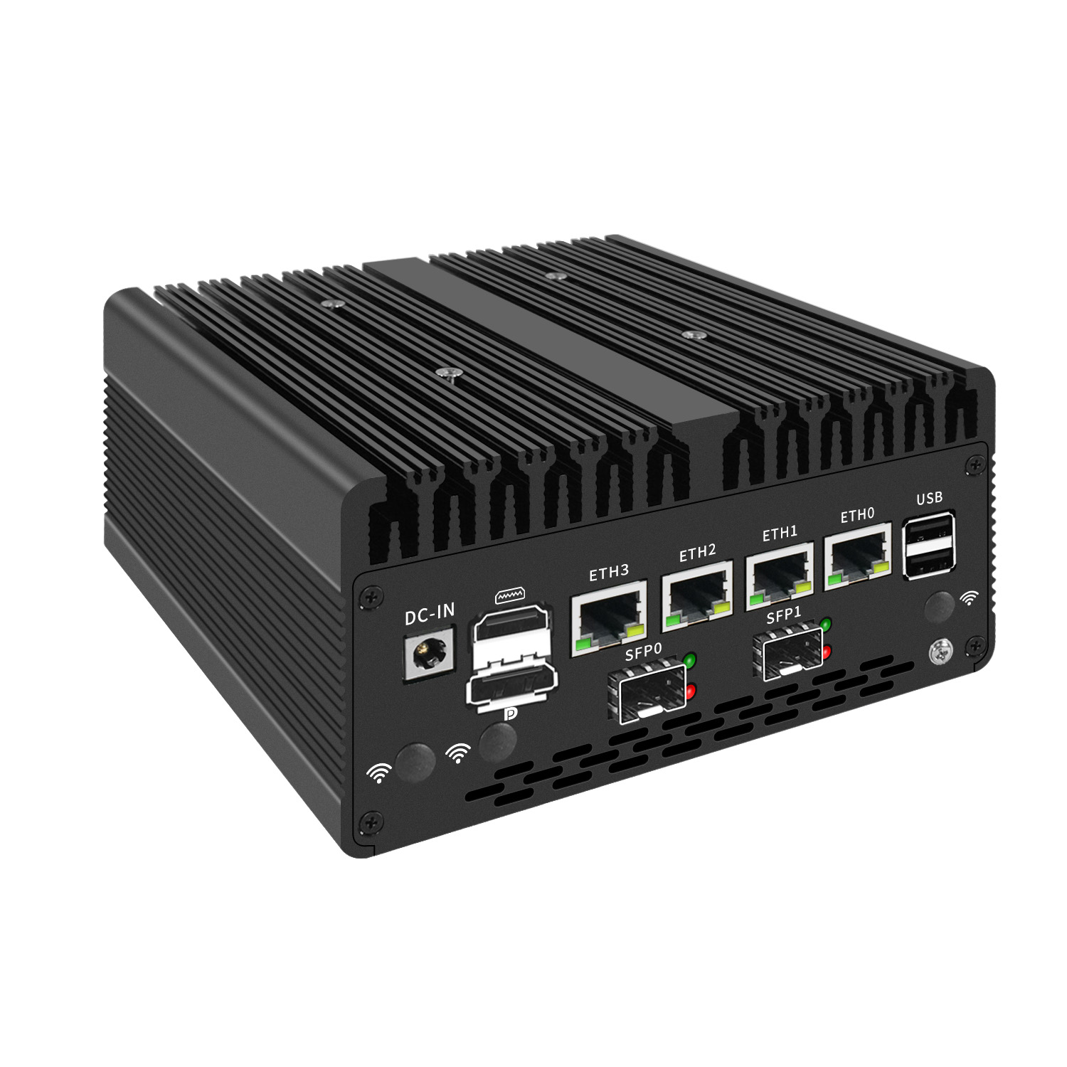 SH14-13th Gen Industrial Fanless Mini PC Server - i7-13620H/i5-13420H ...