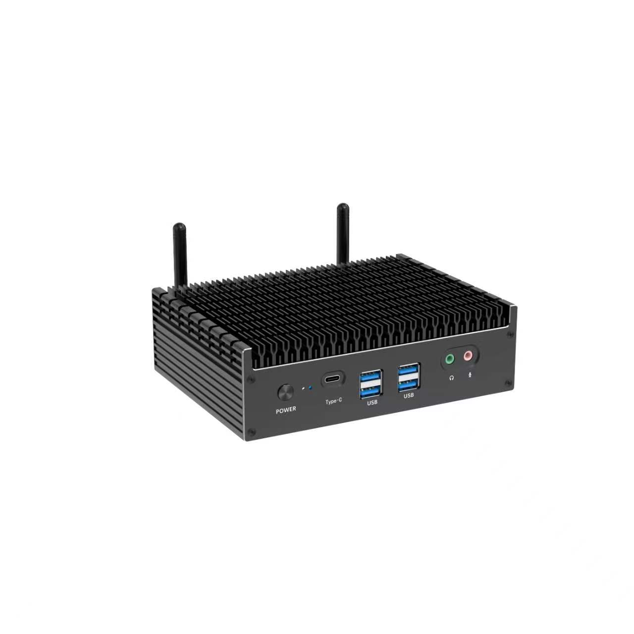 13th Gen Fanless Mini PC Intel i7 1355U i5 1335U Windows 11 PCIE4.0 ...